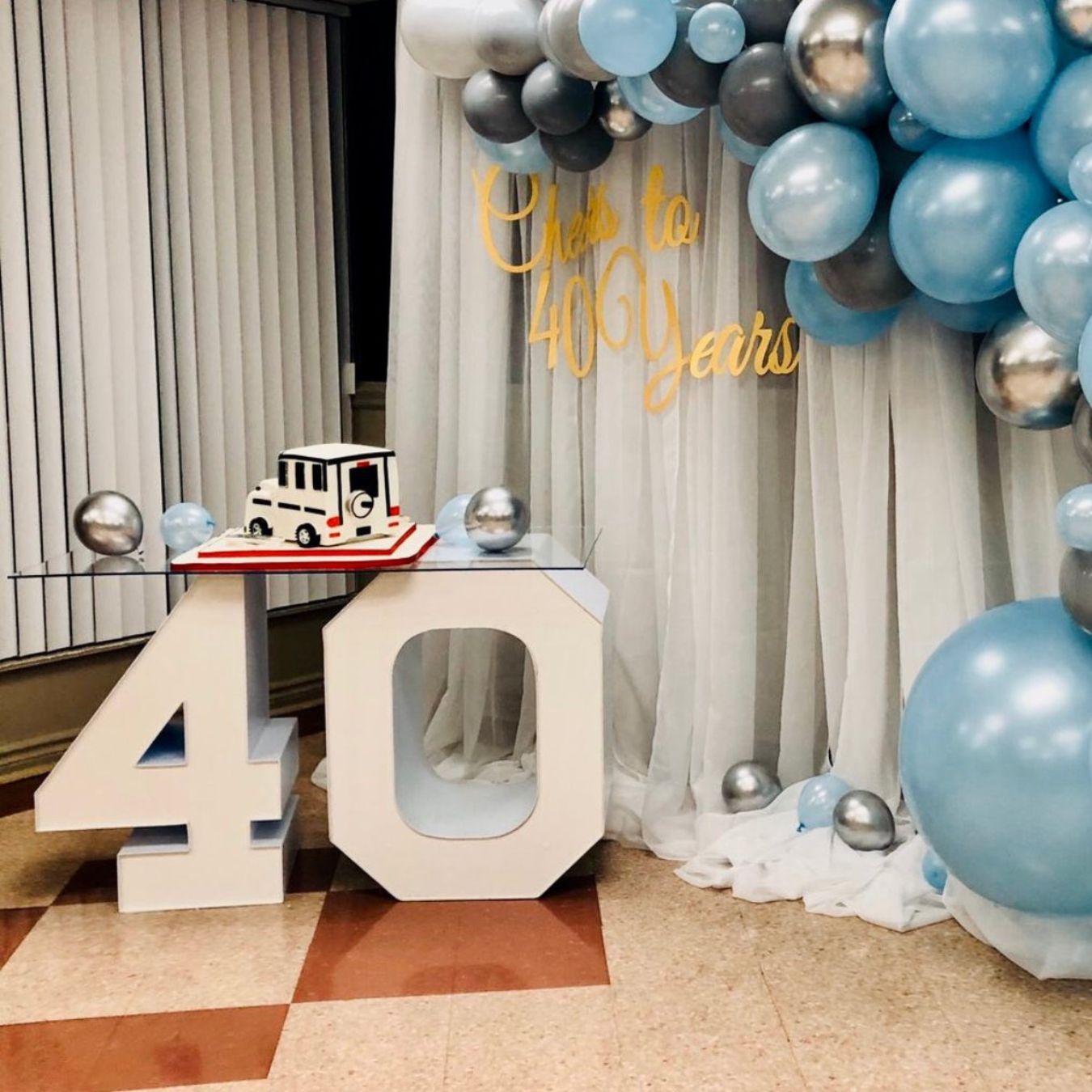 Custom Marquee Block Numbers | Toronto Balloon Delivery